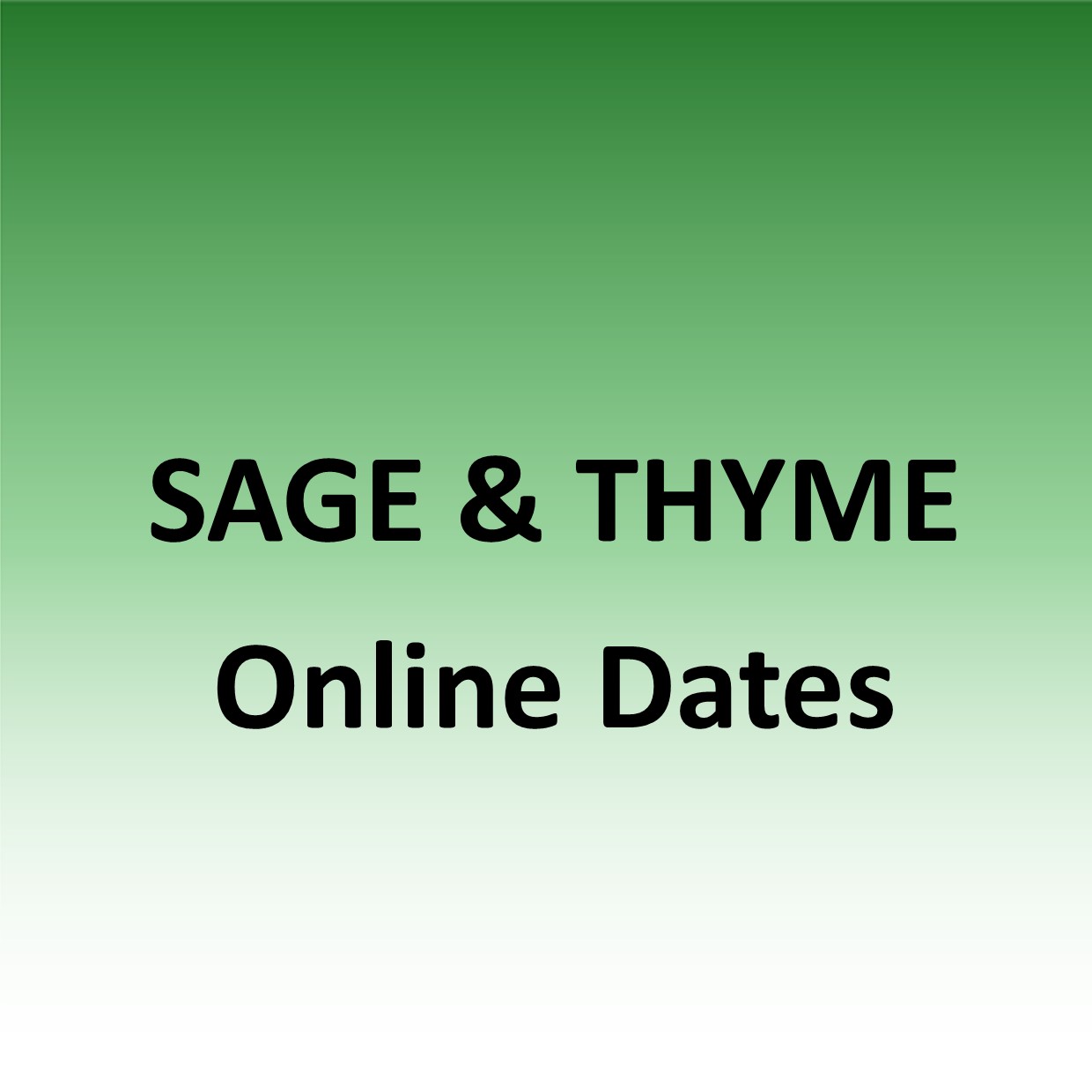 Our Courses | SAGE & THYME